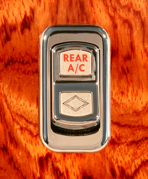 Chrome Actuator Buttons